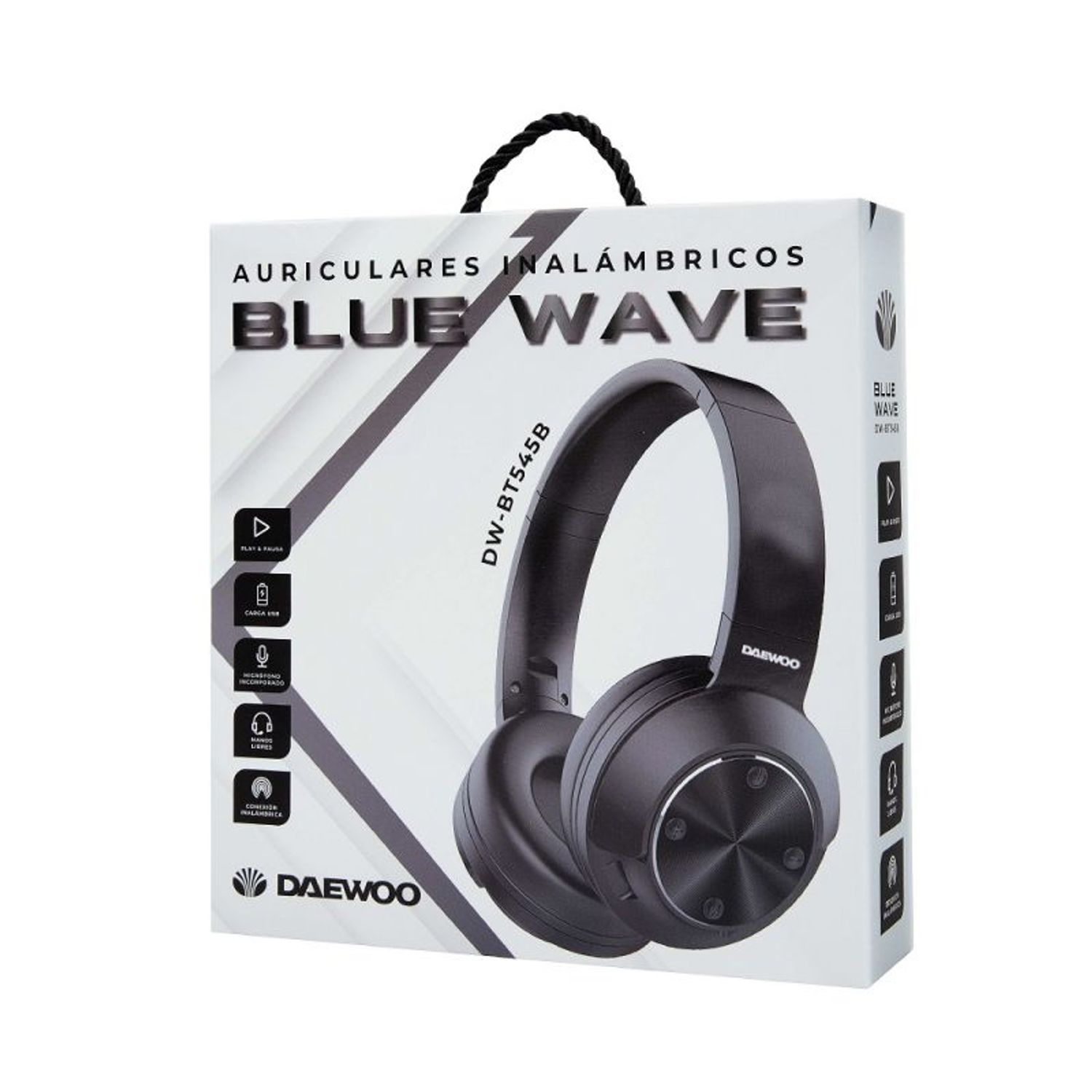 Auricular Daewoo DW-BT545B WAVE Negro On Ear BT