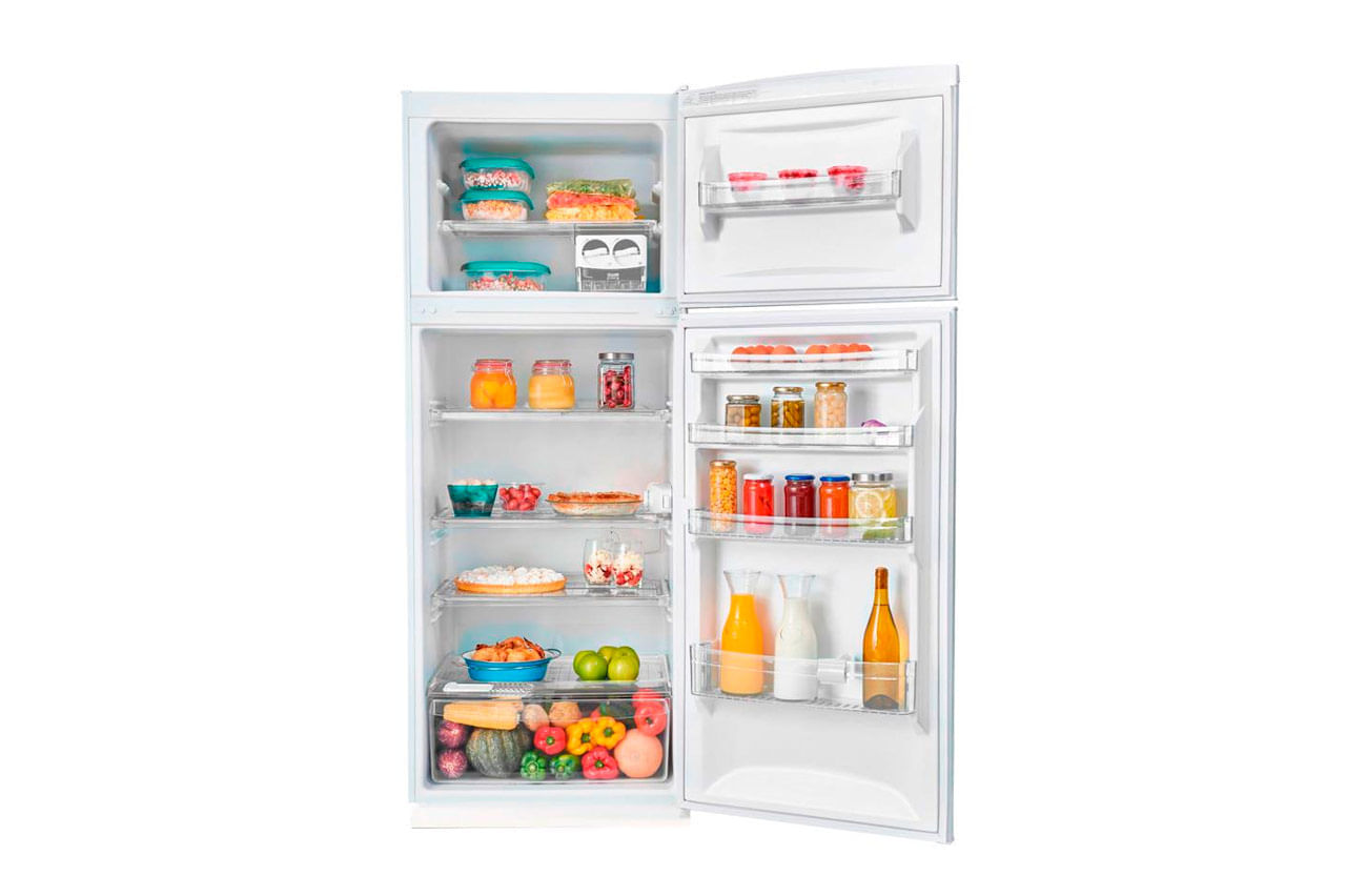 Heladera con Freezer Cíclica Columbia CHD43/9 414 Lts Blanco - Via ...