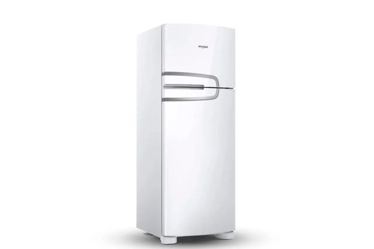 Heladera con Freezer Whirlpool No Frost WRM39CB 340Lts Blanco